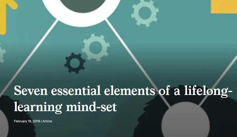 Mindsets of Lifelong Learning - Dr. Nick van Dam